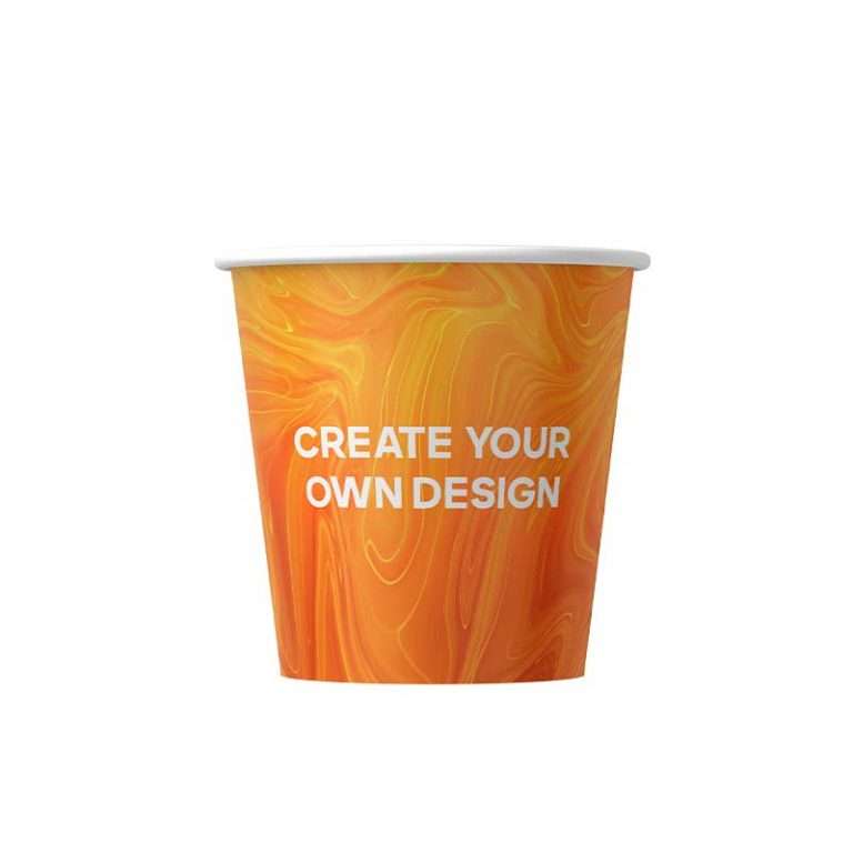 Custom printing paper cups 4 oz EXPRESS, design online | UNICUP custom ...